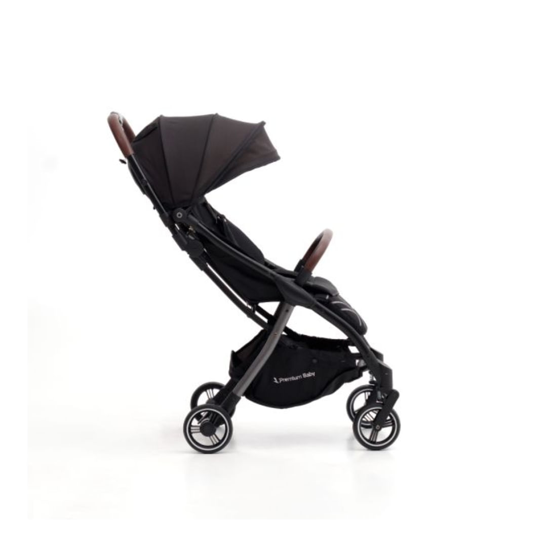 Carrito Complus Autoplegable Negro - Nueva Americana