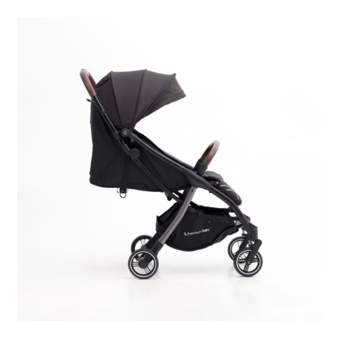 Carrito Complus Autoplegable Negro - Nueva Americana