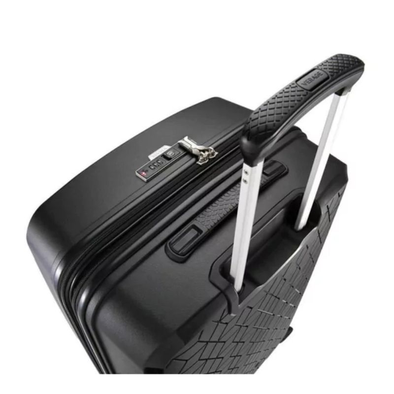 Maleta Verage Diamond 8R Tsa Exp Mediana Negro - Nueva Americana