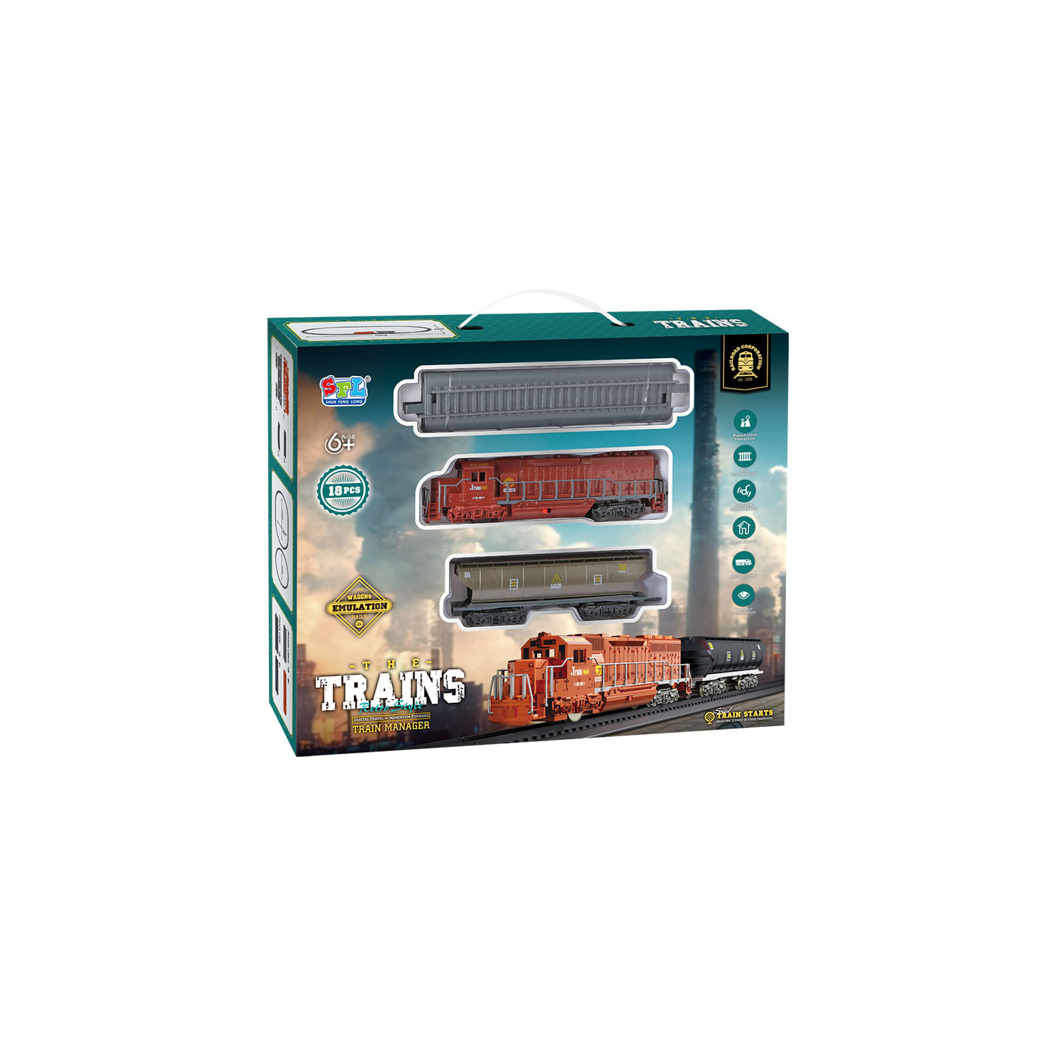 Tren Retro 18Pcs - Nueva Americana