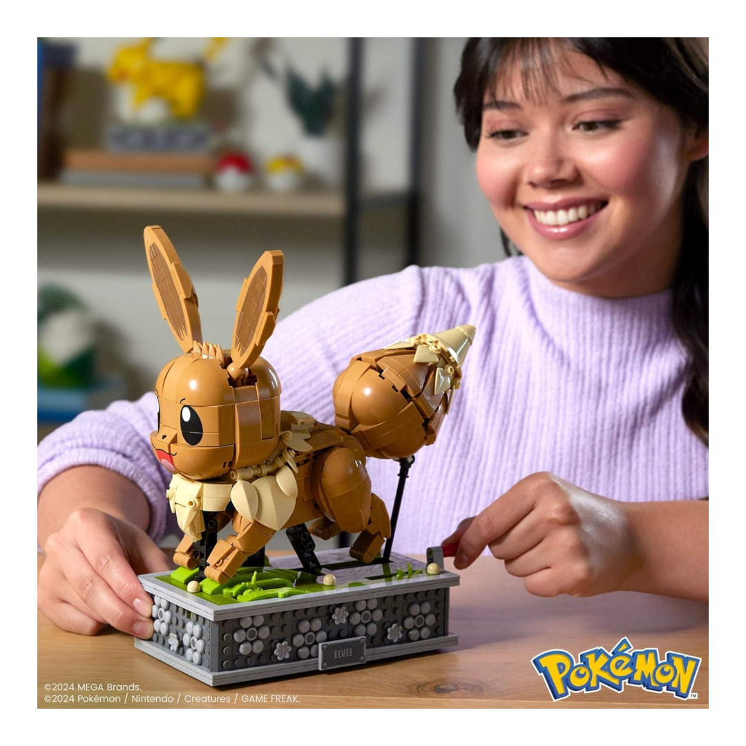 Mega Pokemon Motion Eevee - Nueva Americana
