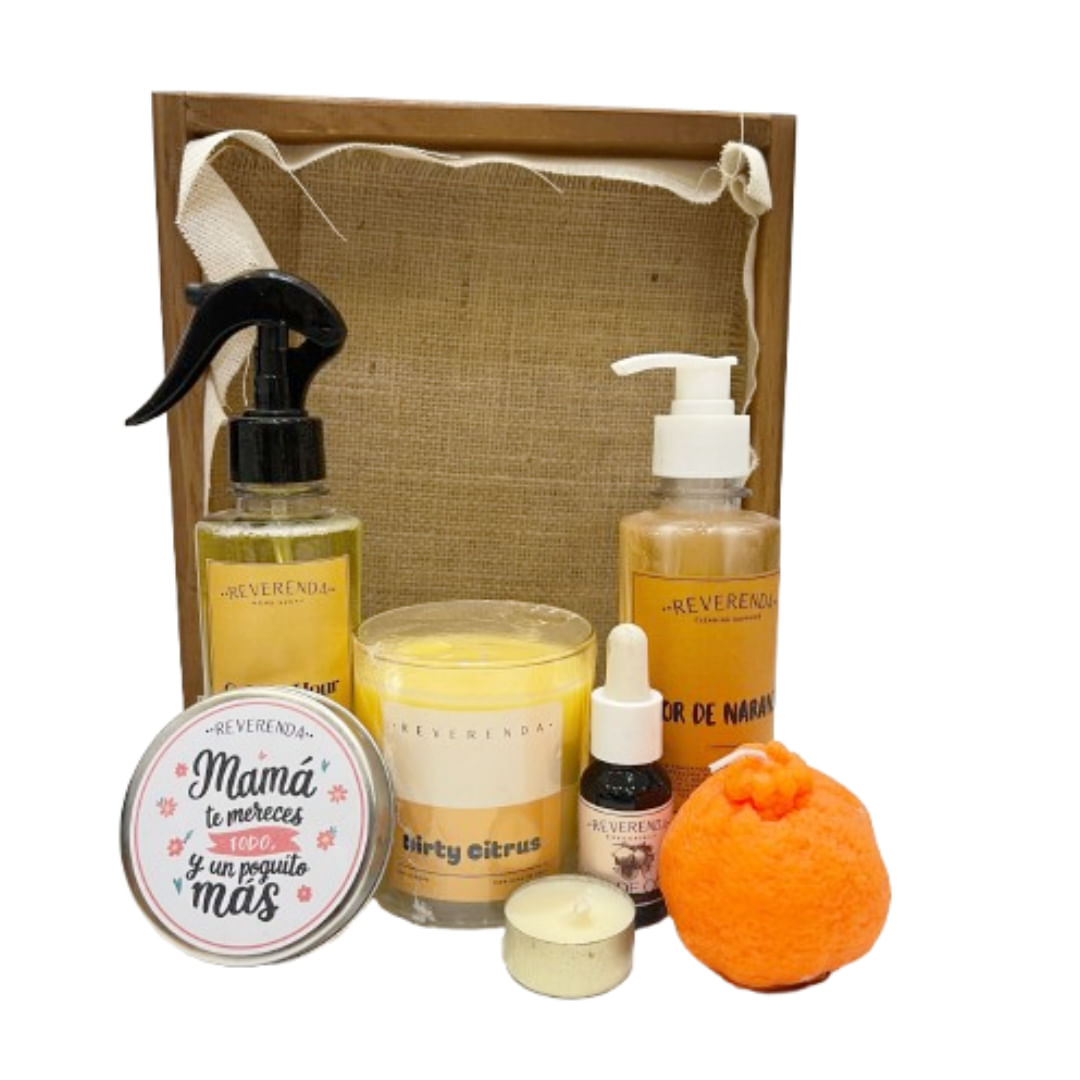 Box Rústico Mandarina - Nueva Americana