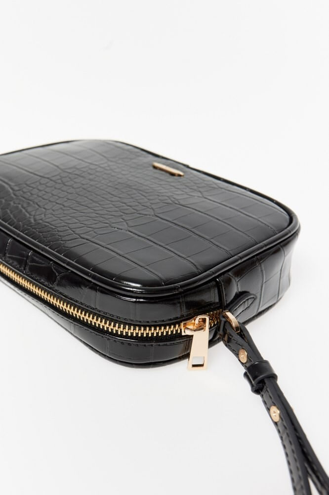 Bandolera Croco Tubular - Nueva Americana